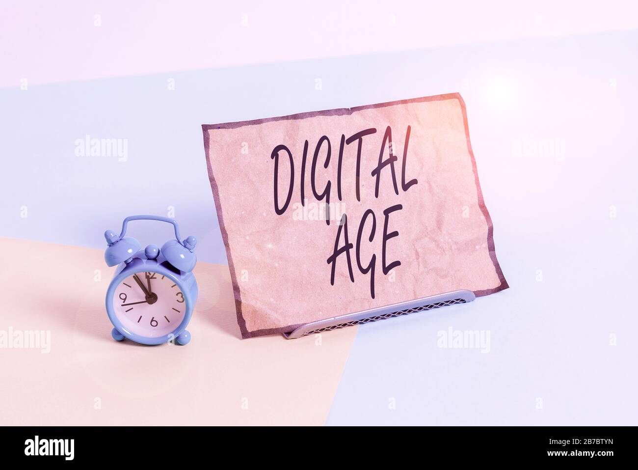 Conceptual hand writing showing Digital Age. Concept meaning ...