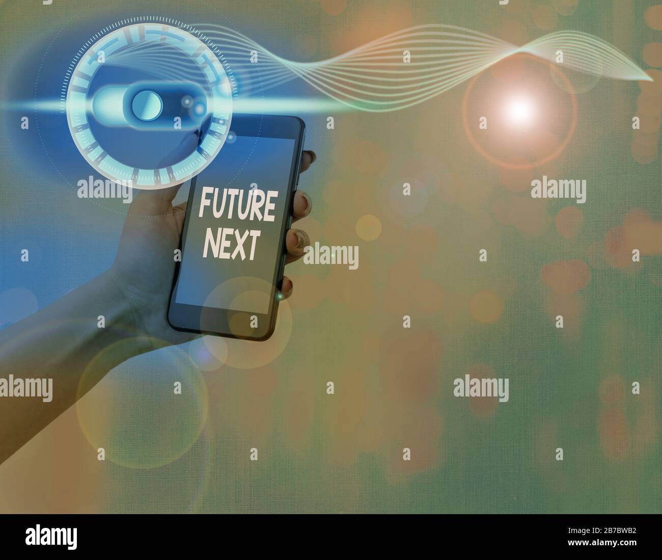 Writing note showing Future Next. Business concept for Set of mental ...
