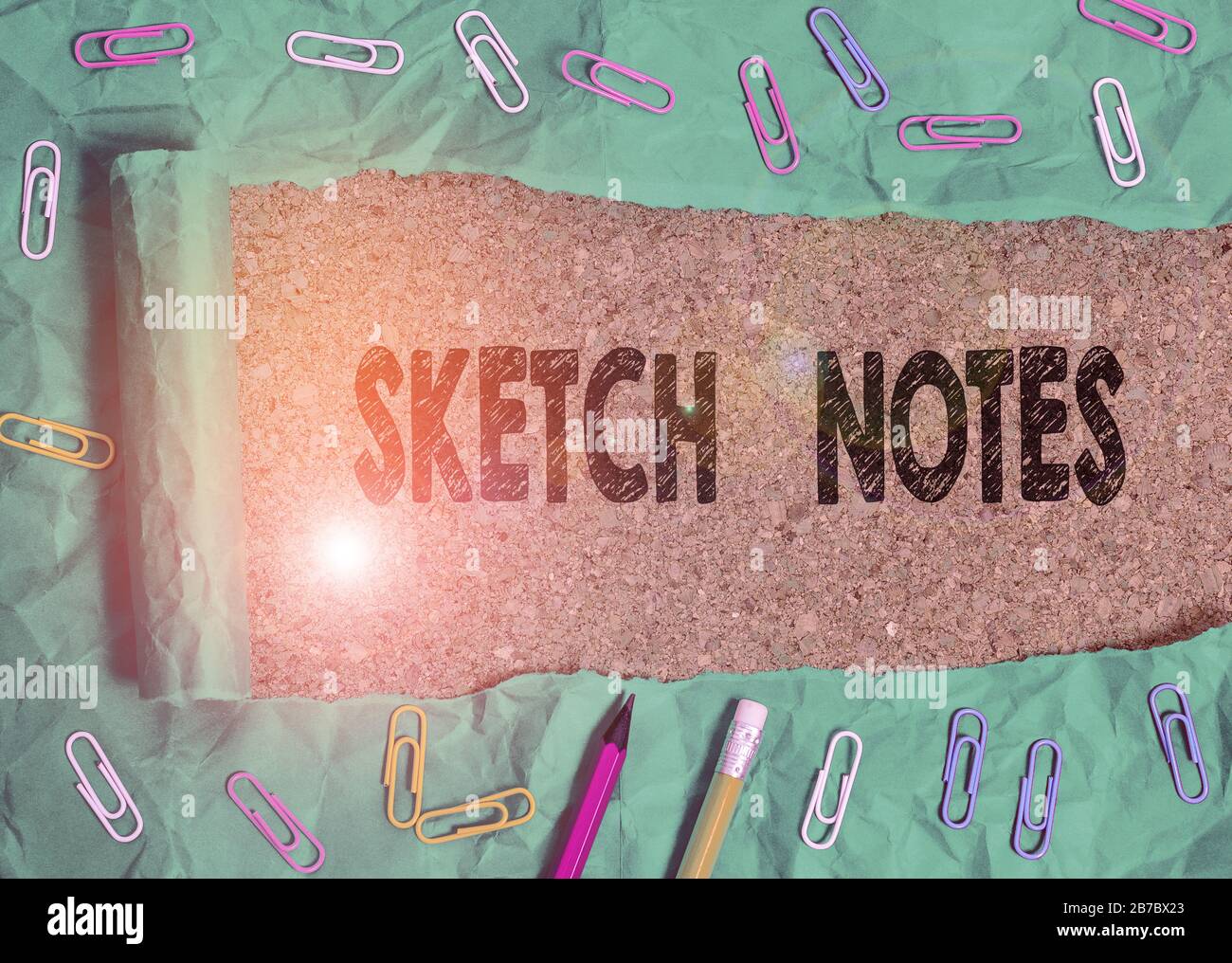 Conceptual hand writing showing Sketch Notes. Concept meaning visual ...