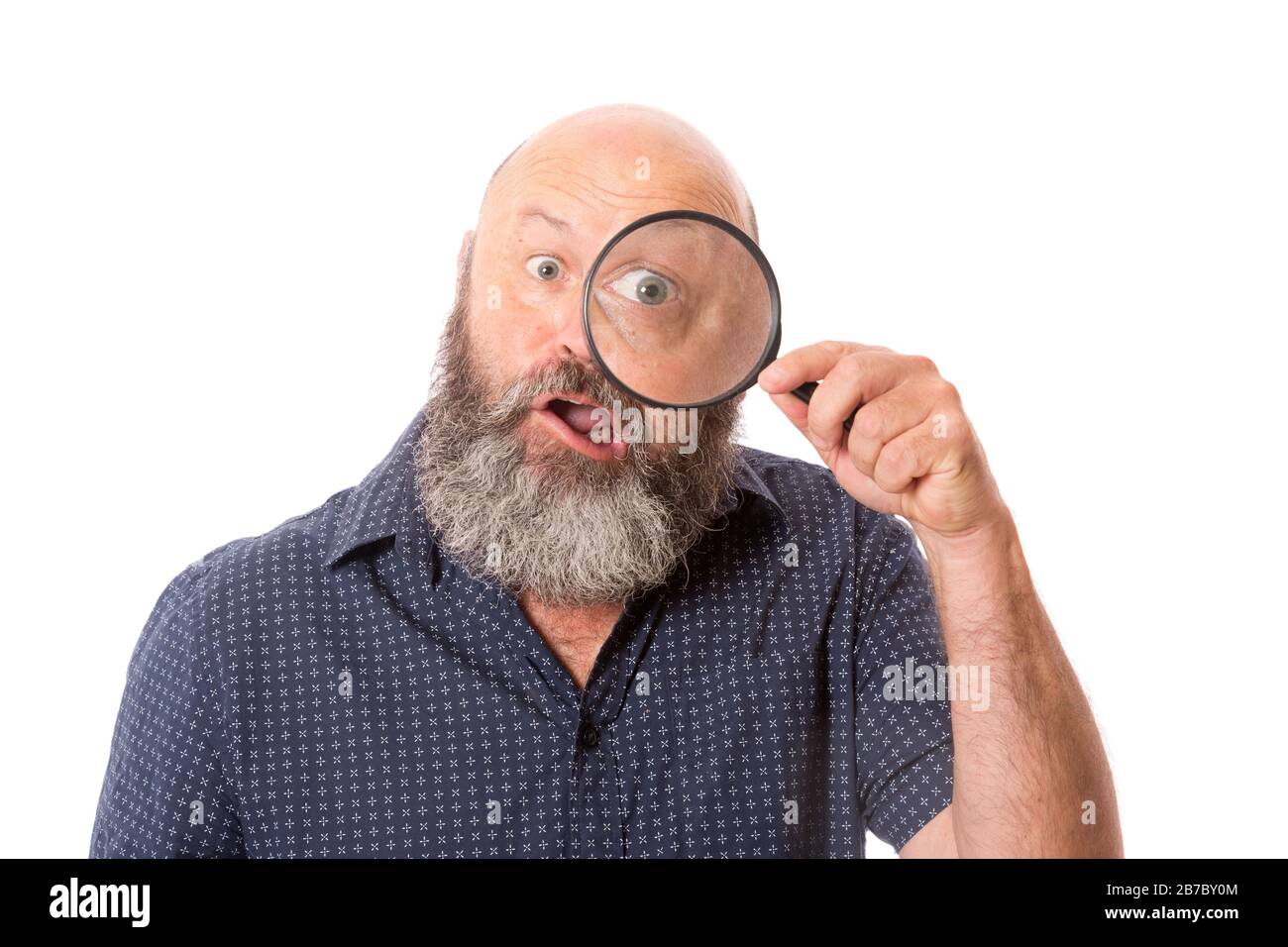 Magnifier Inspector High Resolution Stock Photography and Images - Alamy