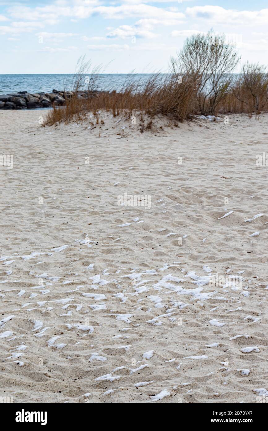 Virginia beach snow storm hi-res stock photography and images - Alamy