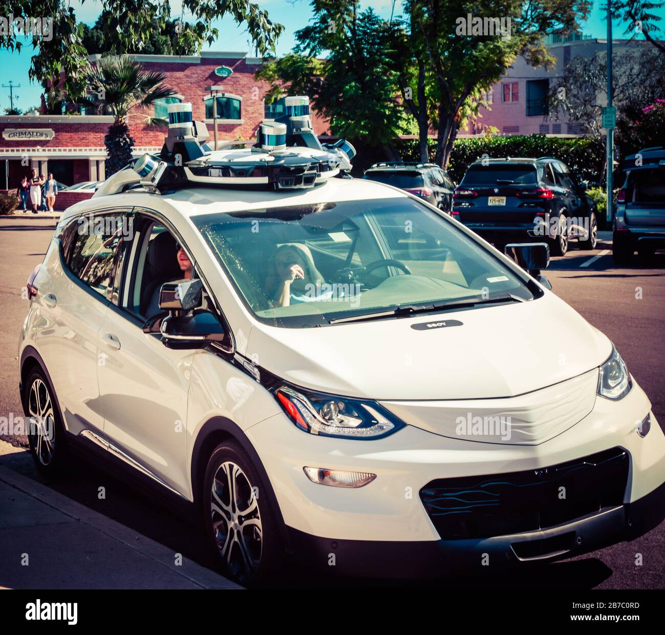Ai self driving car hi-res stock photography and images - Alamy