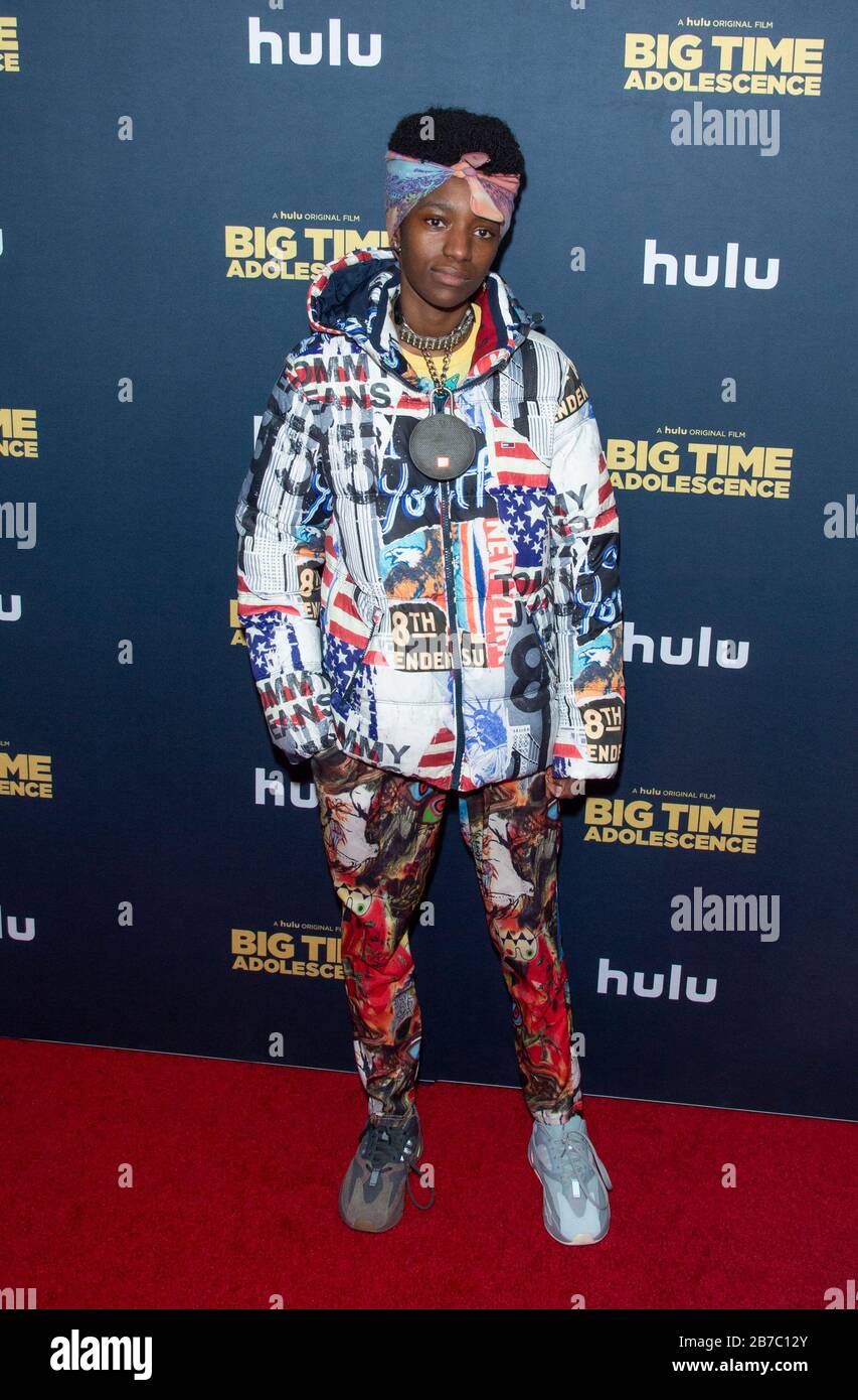 New York, NY - March 5, 2020: Kabrina Adams attends the premiere of Big ...