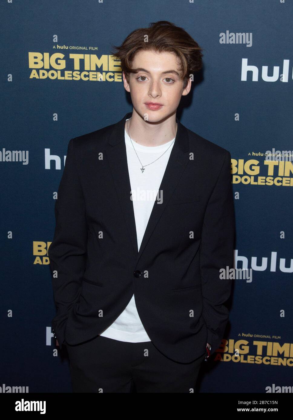 New York, NY - March 5, 2020: Thomas Barbusca attends the premiere of ...