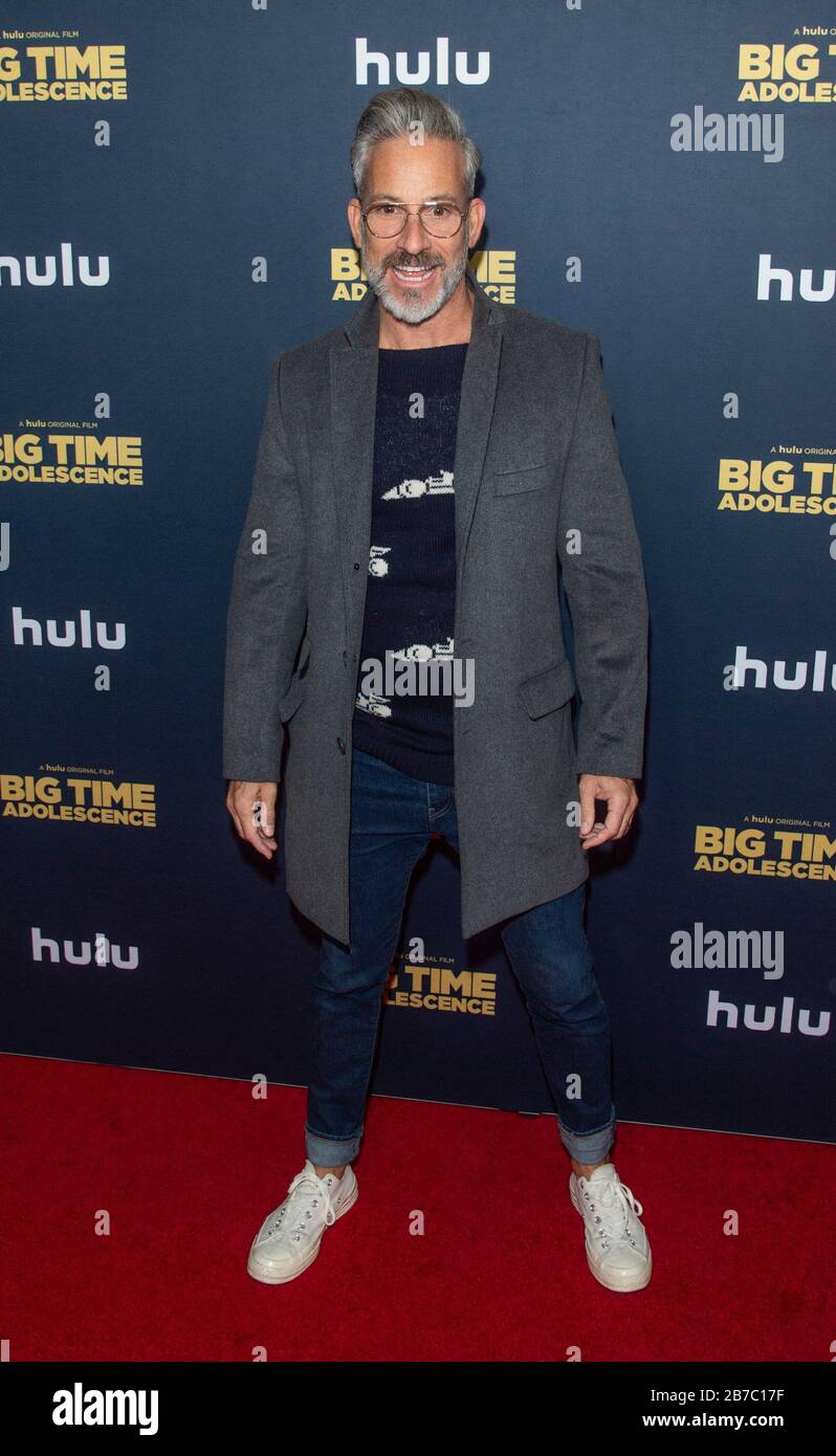 New York, NY - March 5, 2020: Garrett Swann attends the premiere of Big ...