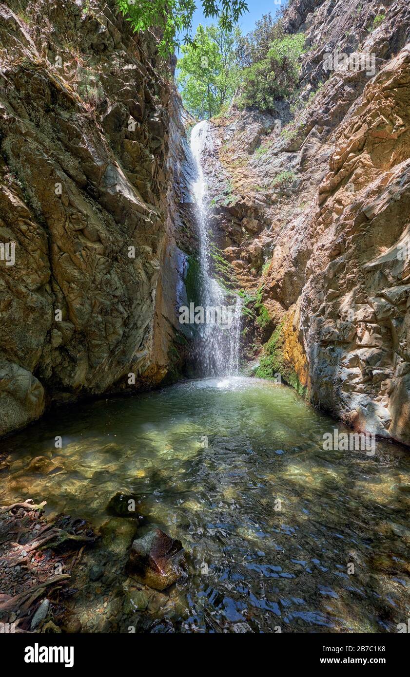 Mediterranean waterfall hi-res stock photography and images - Alamy