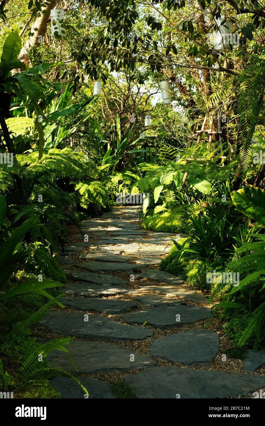 Walk in garden hi-res stock photography and images - Alamy