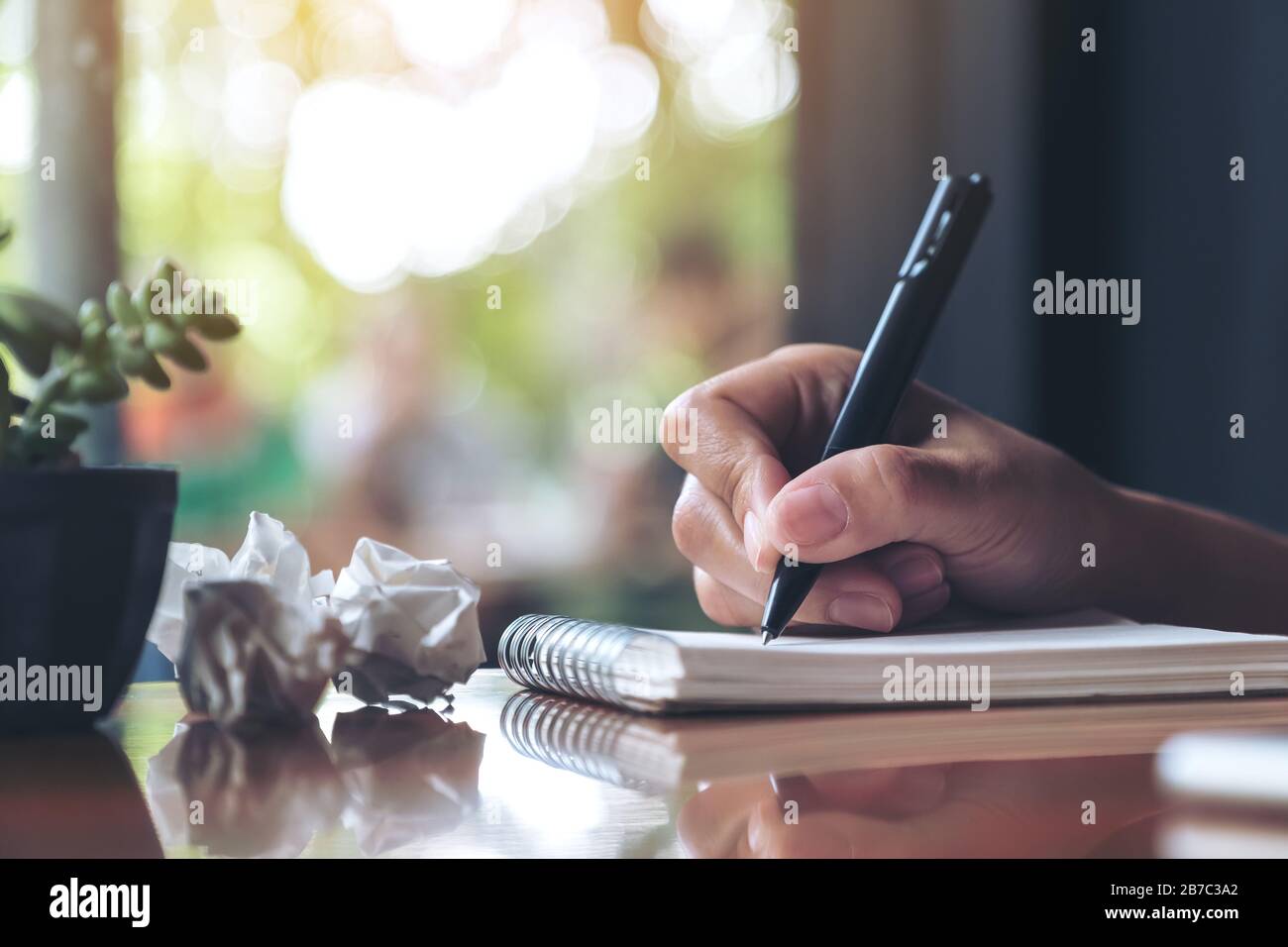 Screwed up letter hi-res stock photography and images - Alamy