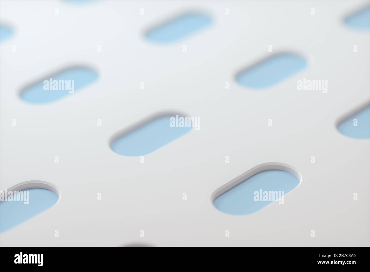 Slide switch and touch button, science and technology, 3d rendering ...