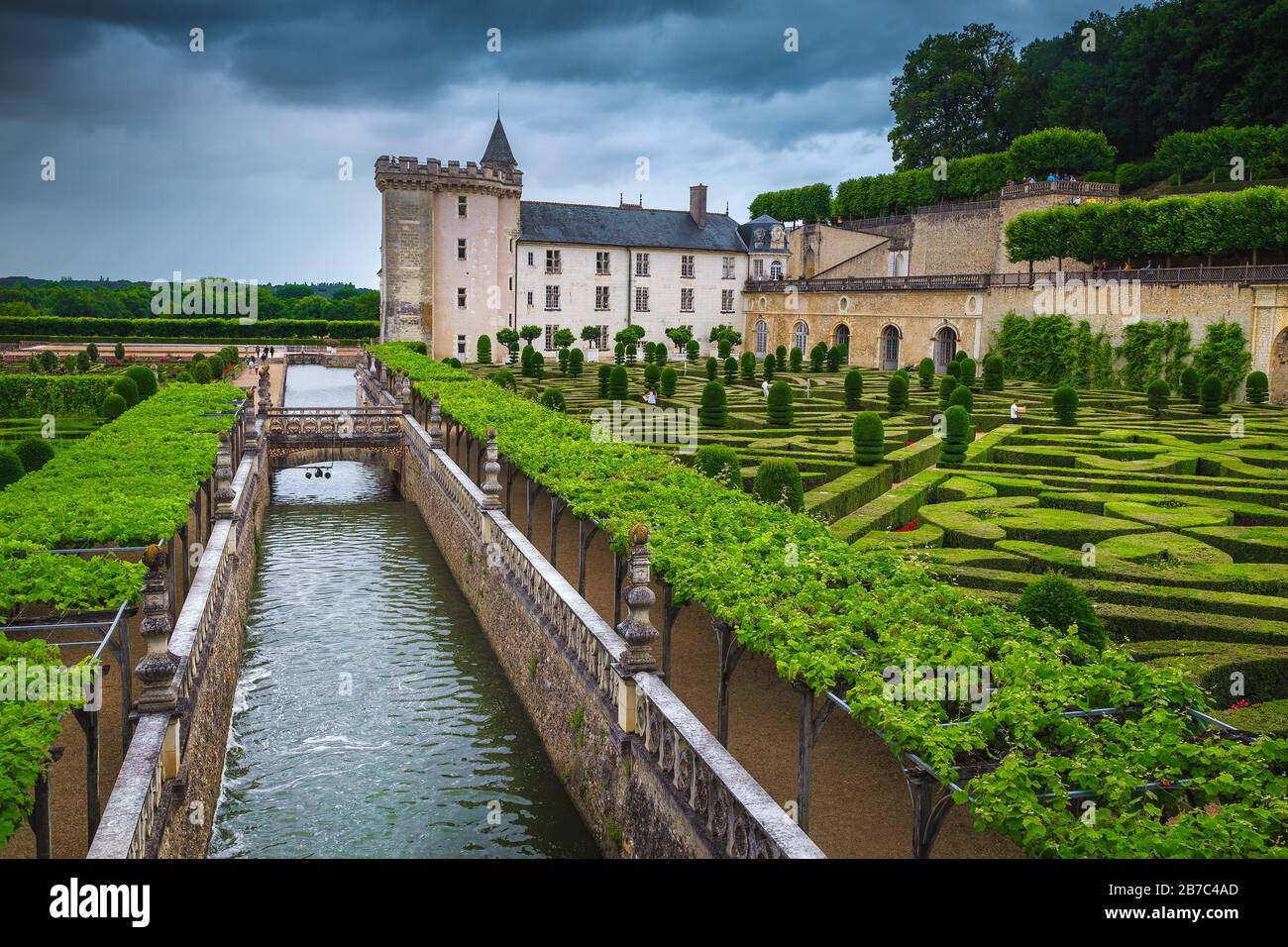 Villandry castle hi-res stock photography and images - Alamy