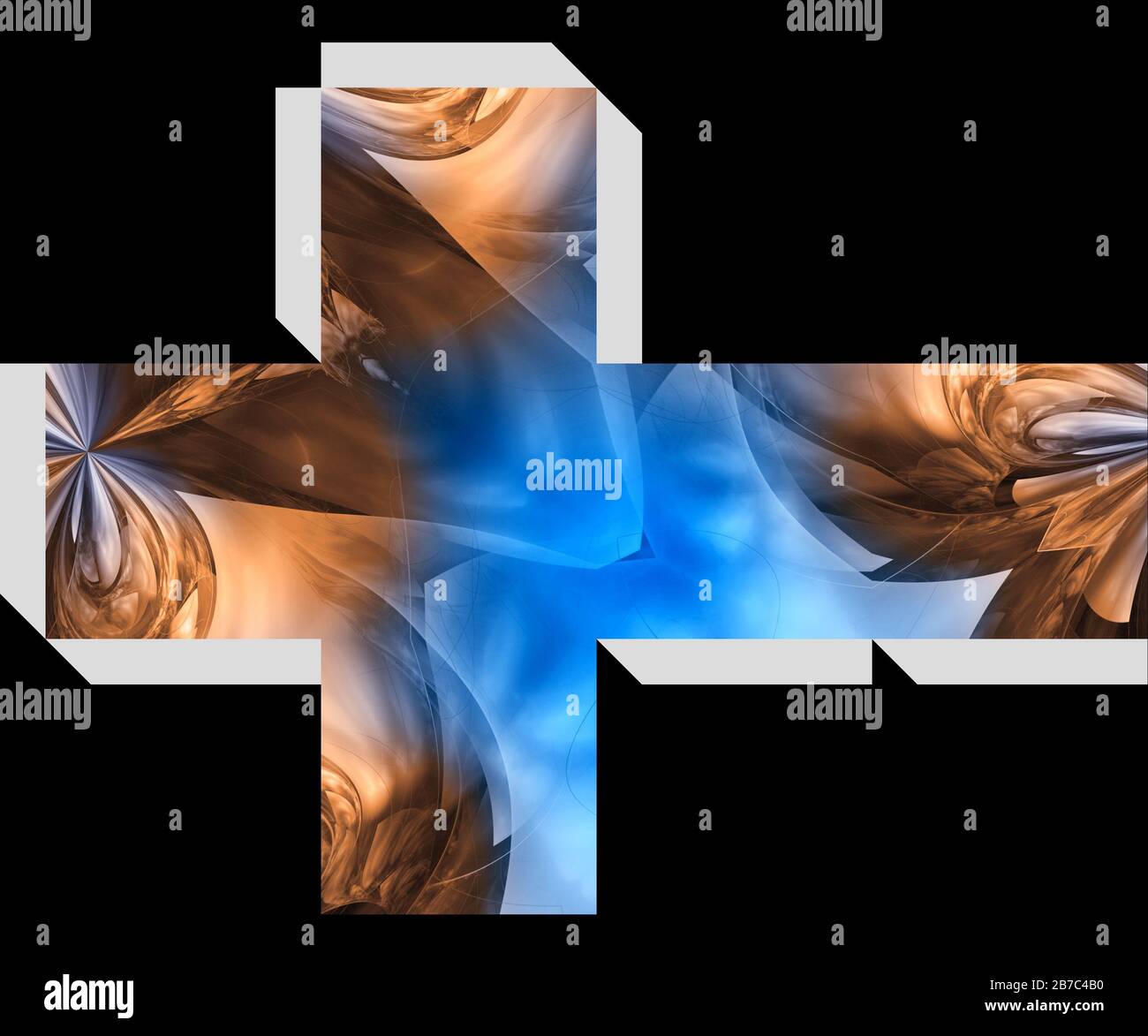 Fractal cube hi-res stock photography and images - Alamy