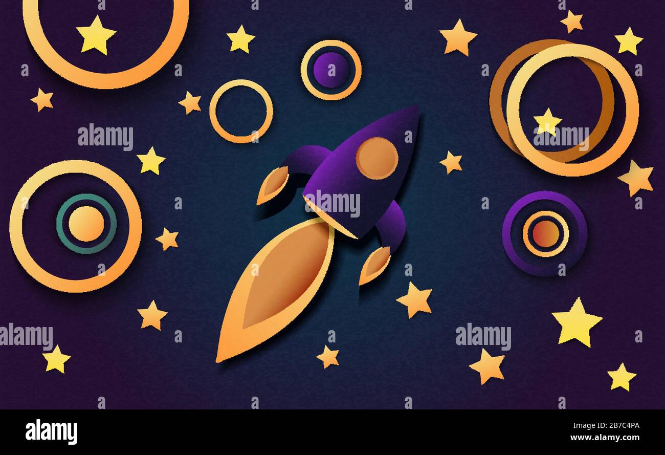 Space solar system Stock Vector Images - Alamy
