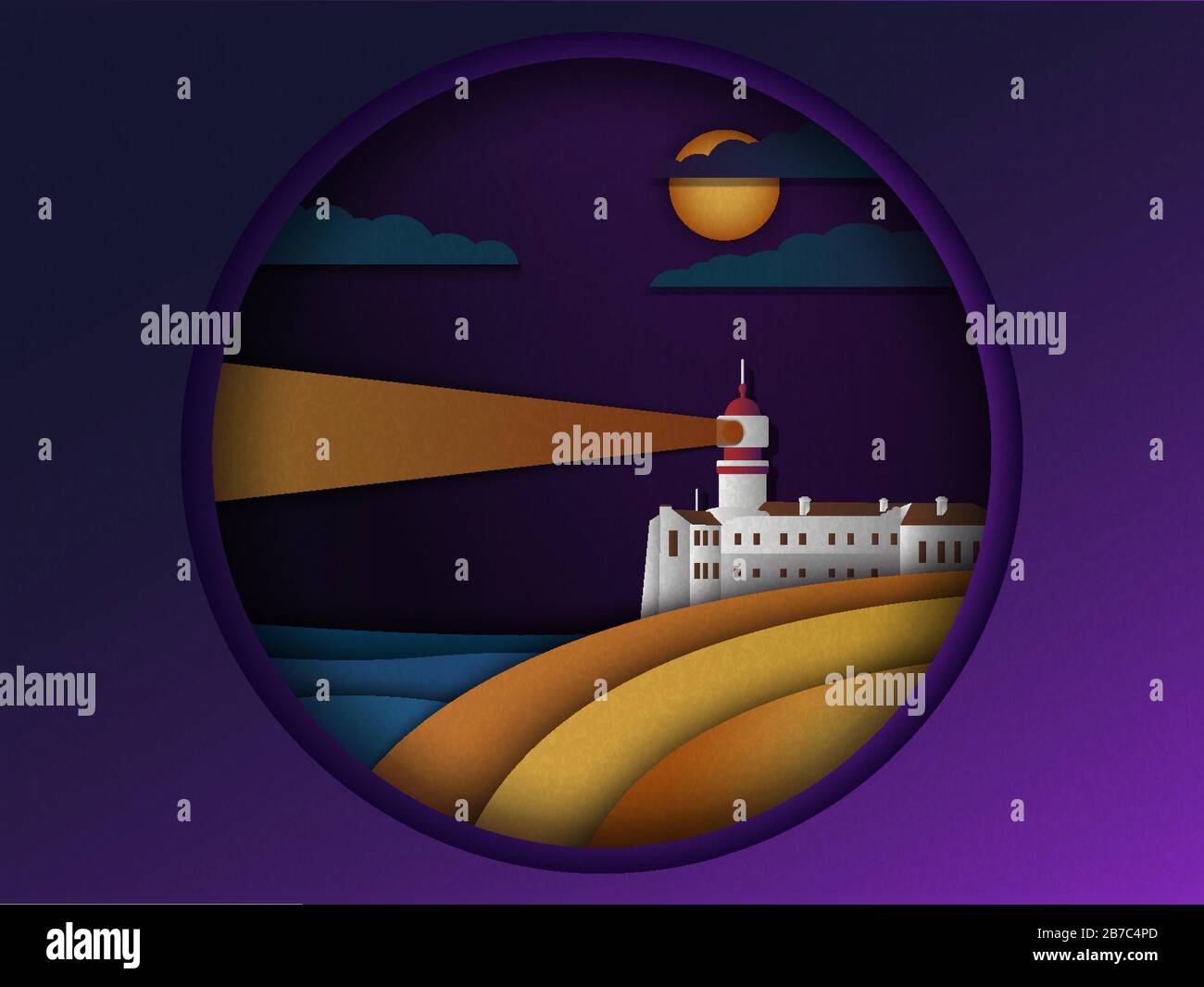 Beacon building Stock Vector Images - Alamy