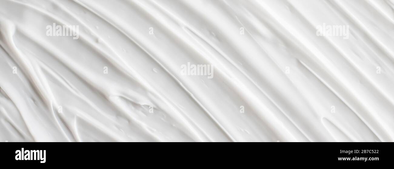 Skincare cosmetics and cream product texture or antibacterial liquid ...