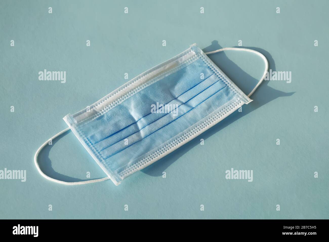 Medical mask for protection against flu and other diseases Stock Photo ...