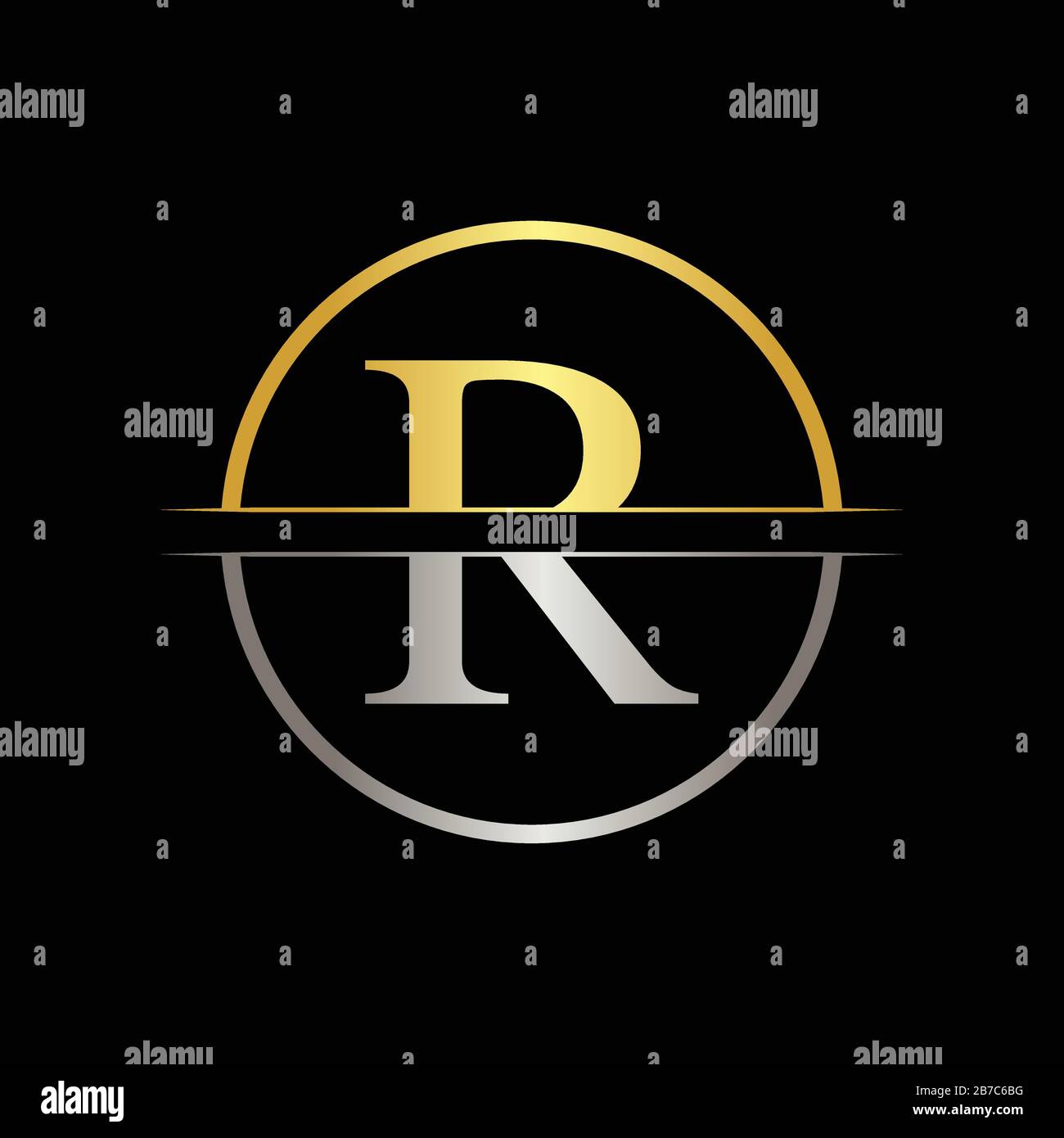 Initial Letter R Logo Design Business Vector Template. Creative ...