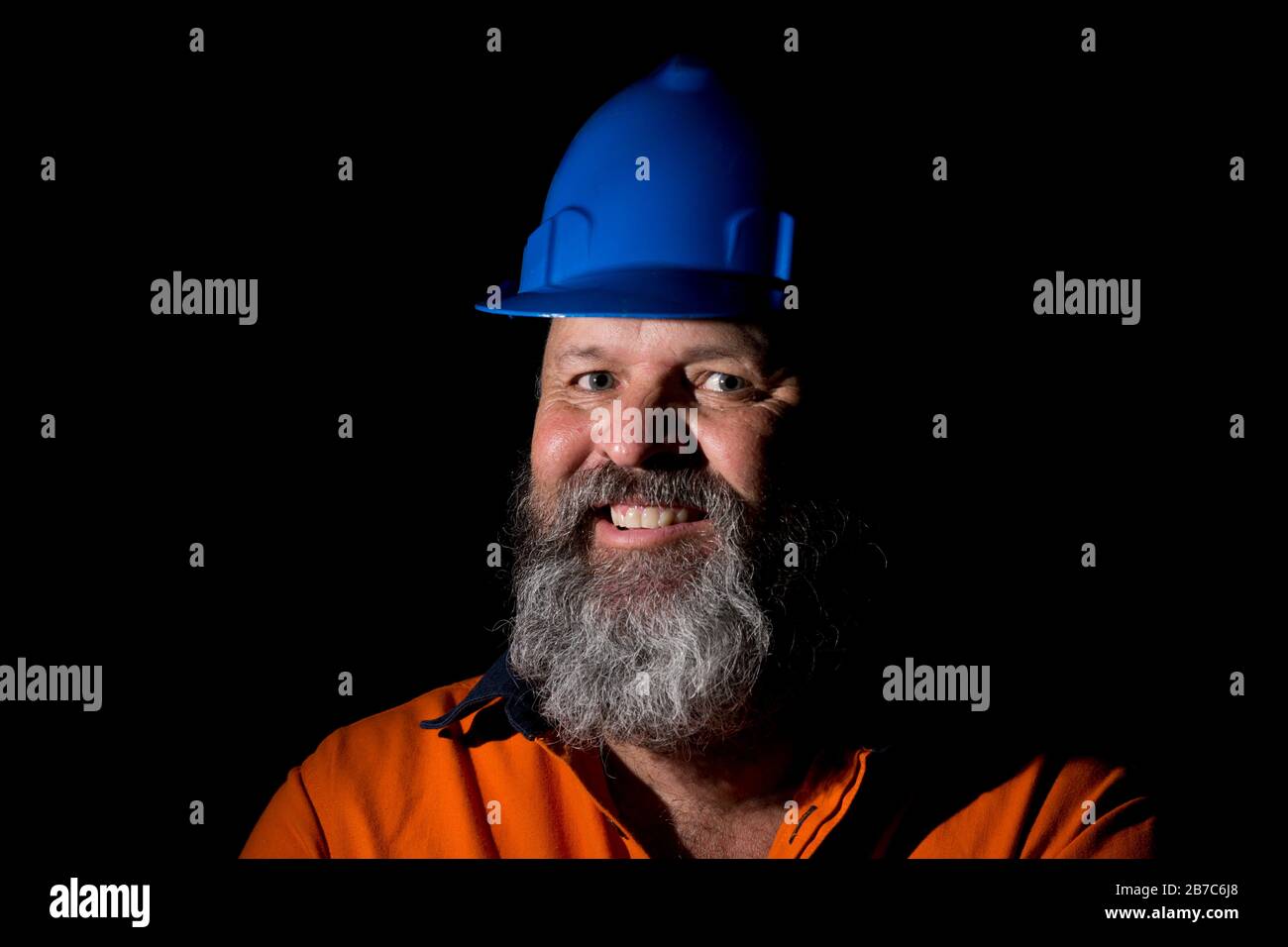 Industrial worker portrait hi-res stock photography and images - Alamy