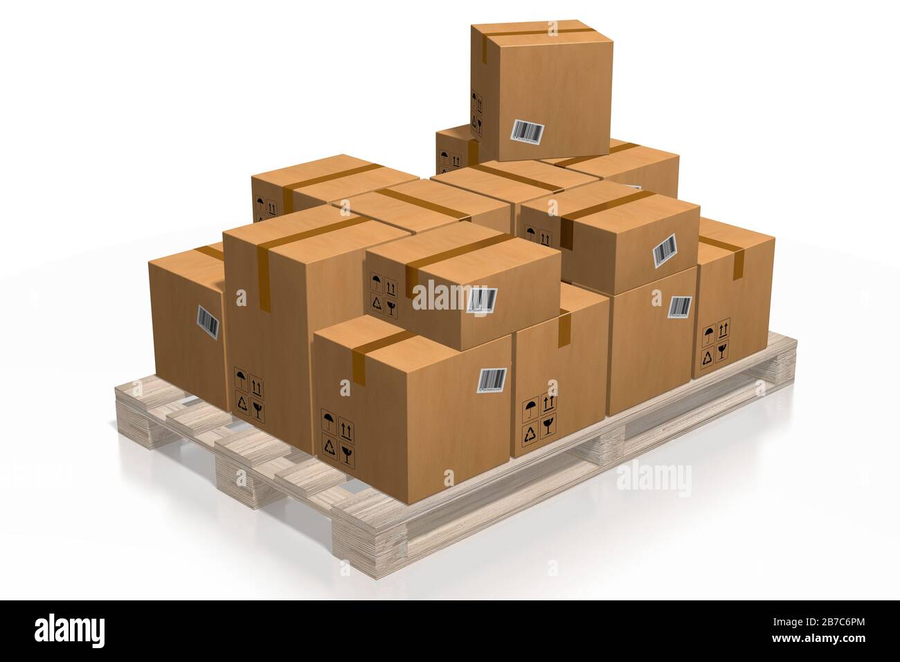Delivery palette hi-res stock photography and images - Alamy