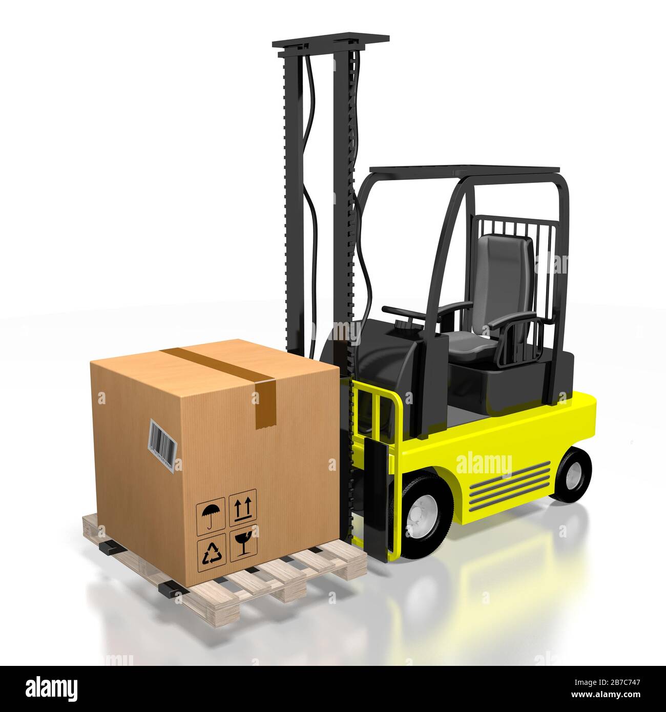 Forklift machine hi-res stock photography and images - Alamy