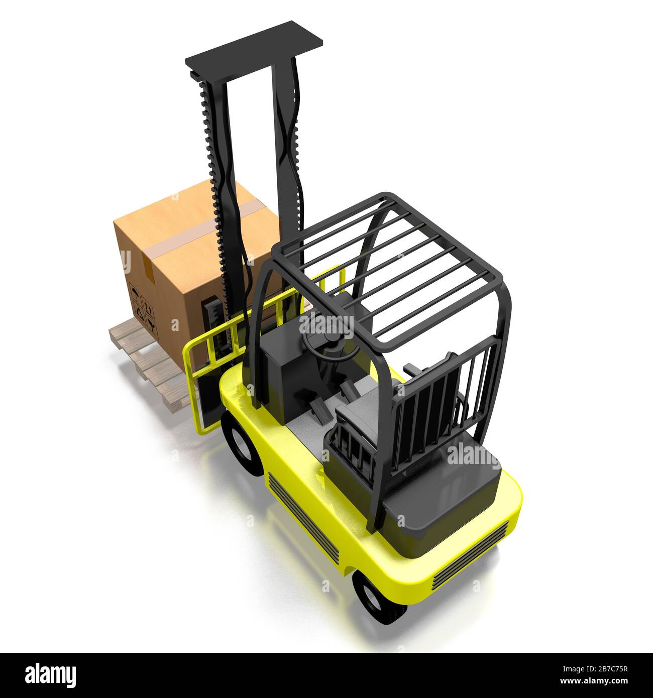 Forklift machine hi-res stock photography and images - Alamy