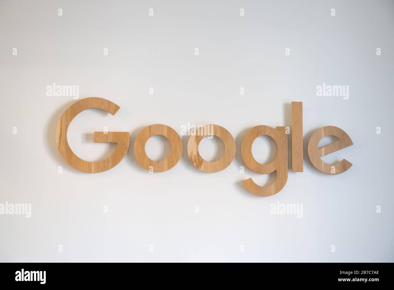 American multinational technology company Google logo seen at Google ...