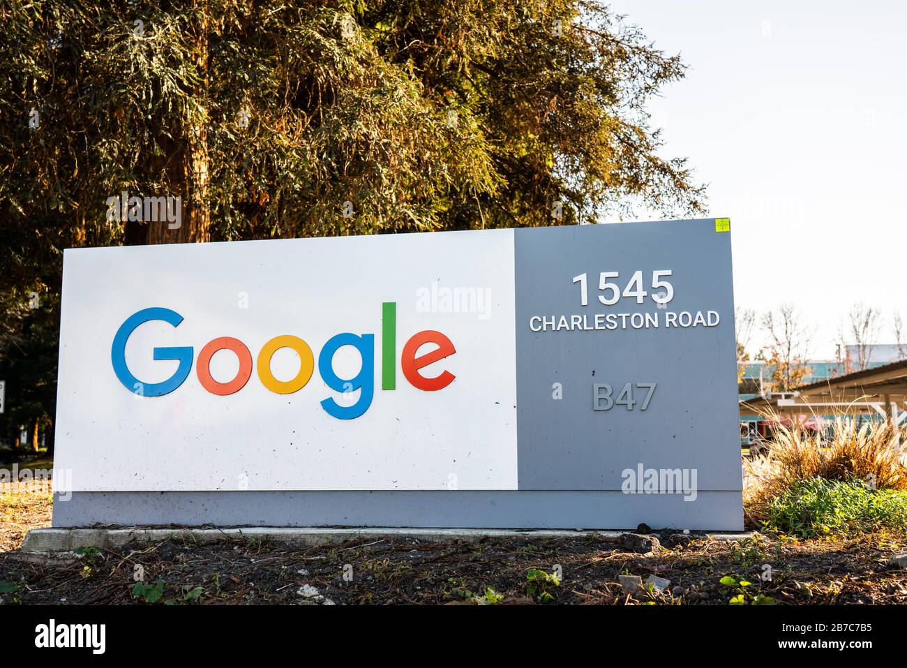 American multinational technology company Google logo seen at Google ...