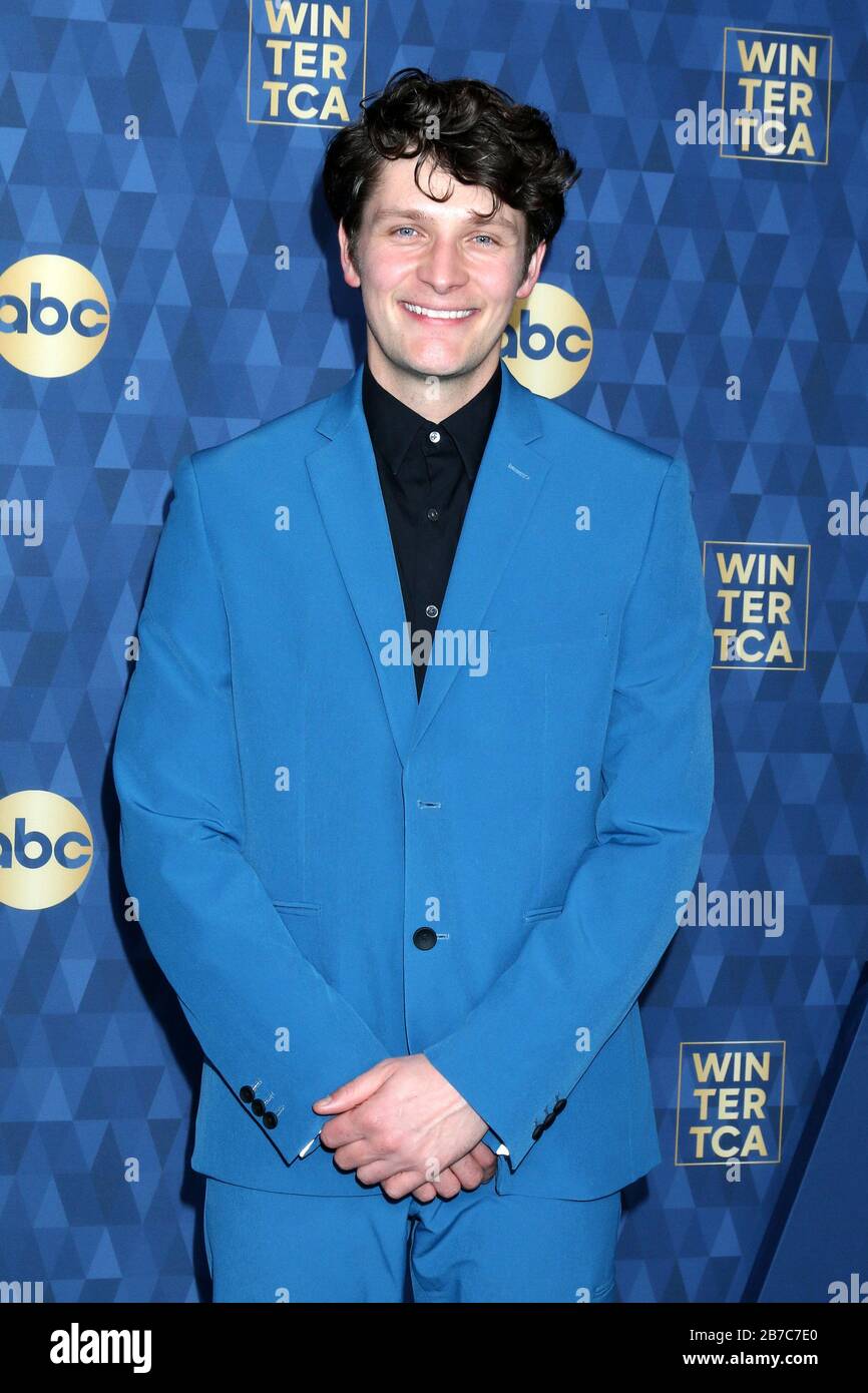 January 8, 2020, Pasadena, CA, USA: LOS ANGELES - JAN 8: Brett Dier at ...