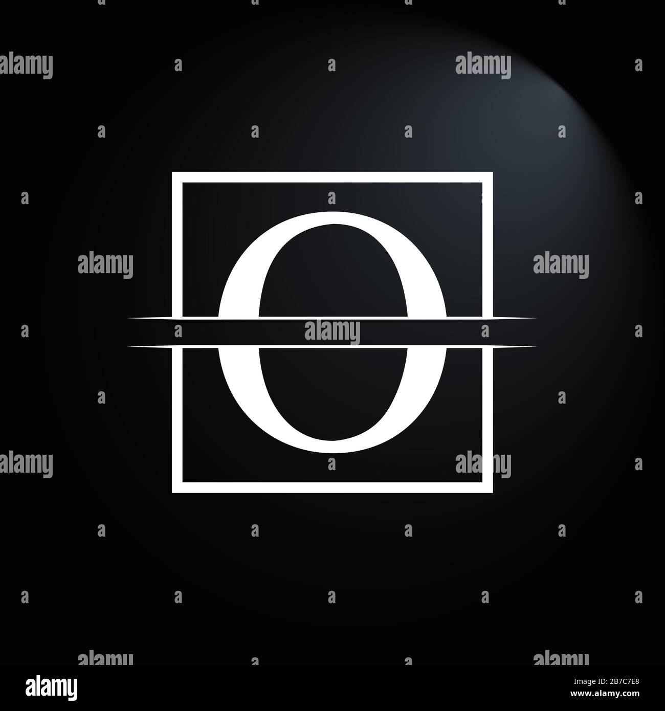 Initial Square Letter O Logo Design Business Vector Template. Creative ...