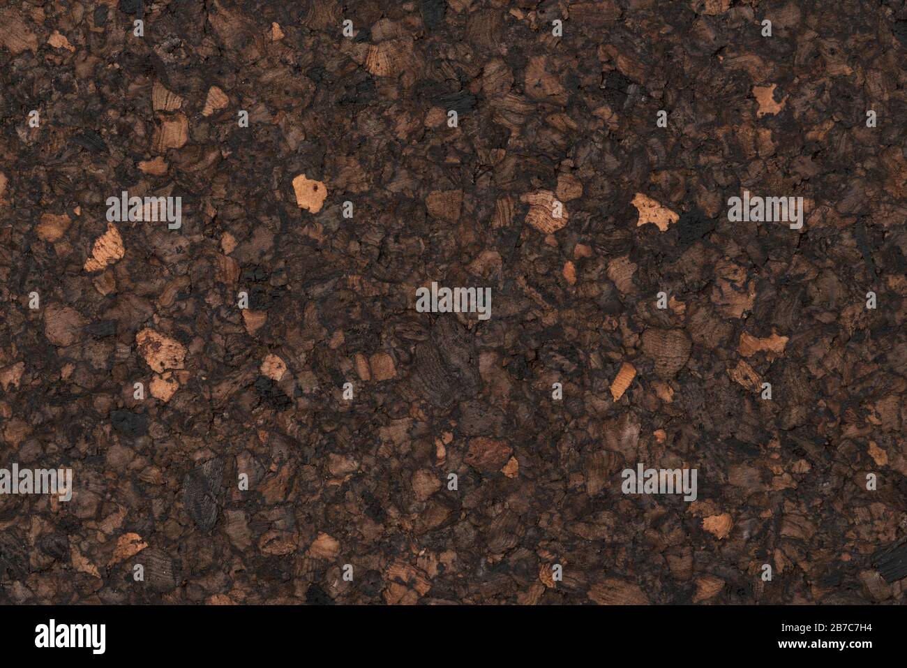 Texture of dark cork with oil finish, background Stock Photo - Alamy