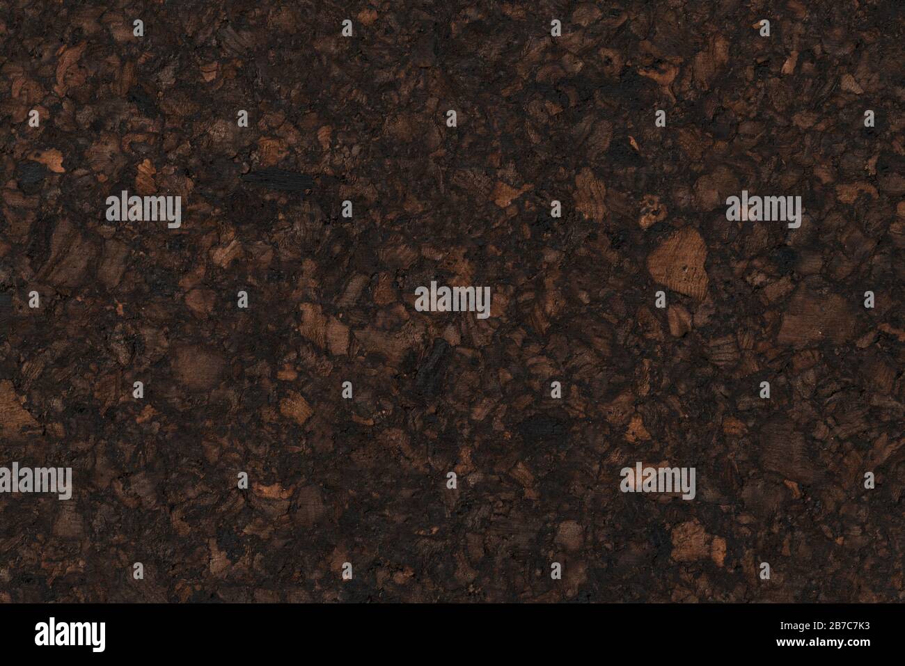 Texture of dark cork with oil finish, background Stock Photo - Alamy