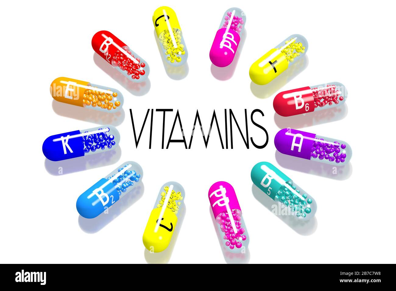 Vitamins pp hi-res stock photography and images - Alamy