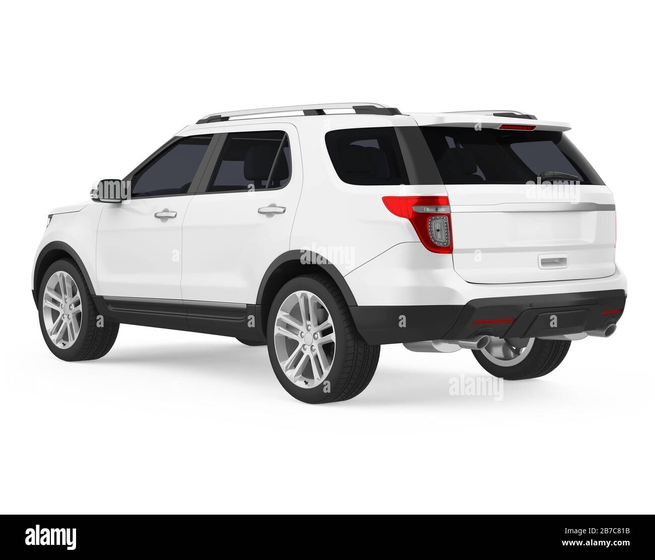 SUV Car Isolated Stock Photo - Alamy