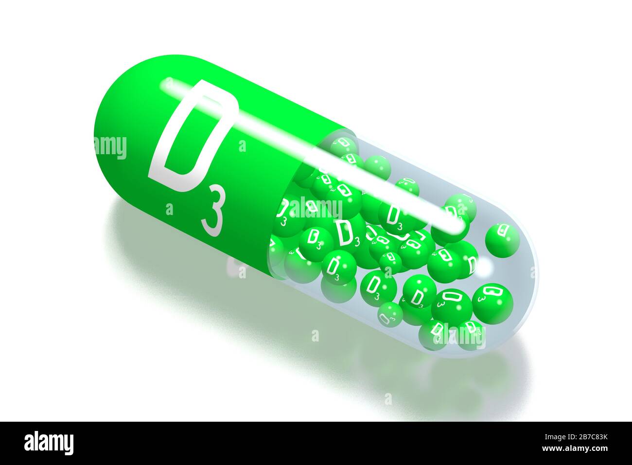 Vitamin d3 capsule hi-res stock photography and images - Alamy