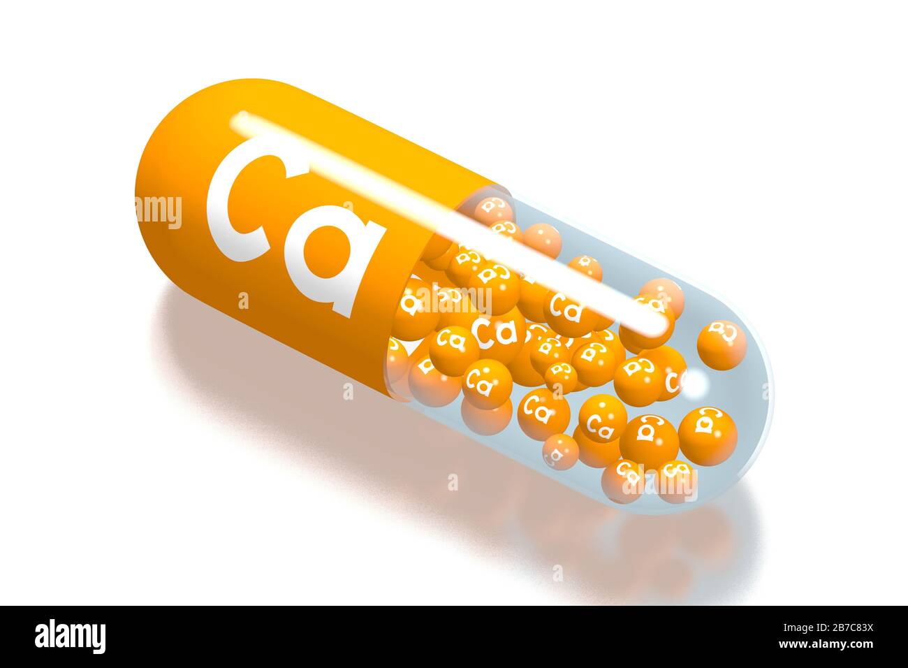 Chemical symbol ca Cut Out Stock Images & Pictures - Alamy