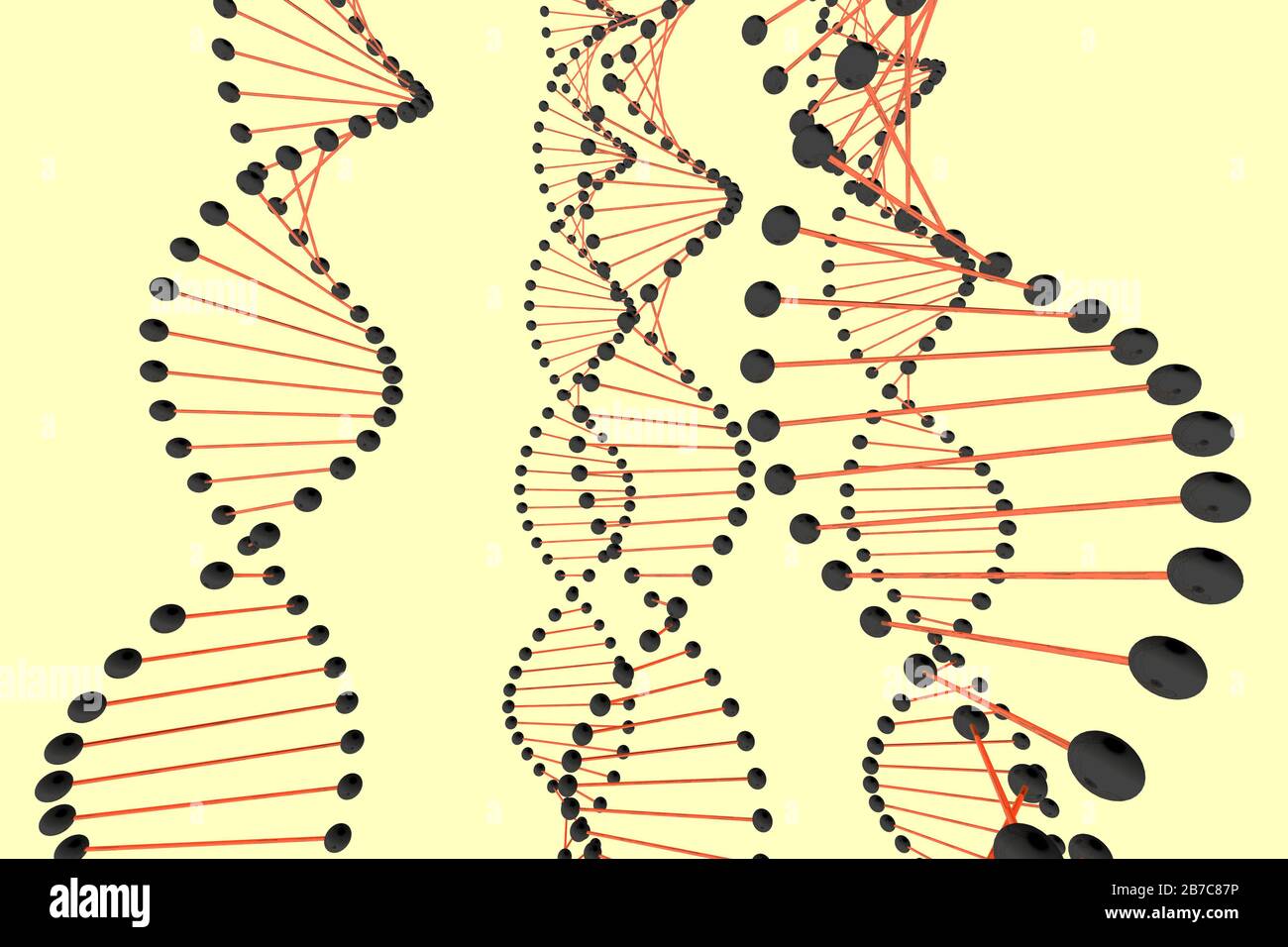 Dna chain hi-res stock photography and images - Alamy