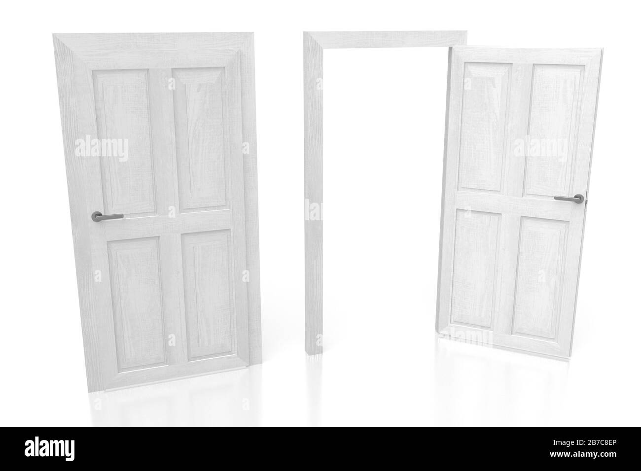 Choice doors cut out hi-res stock photography and images - Alamy