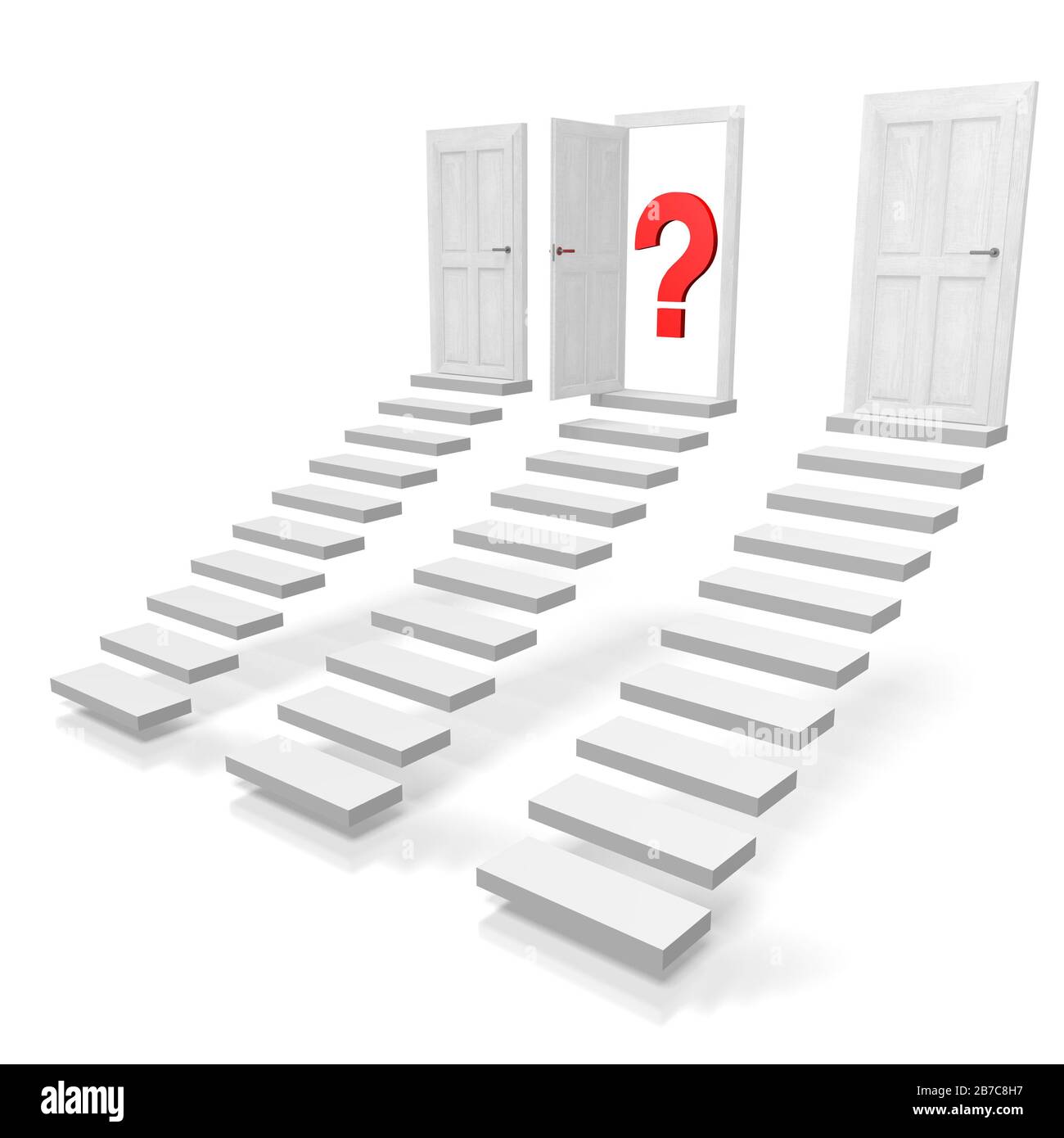 Doors open upwards Cut Out Stock Images & Pictures - Alamy