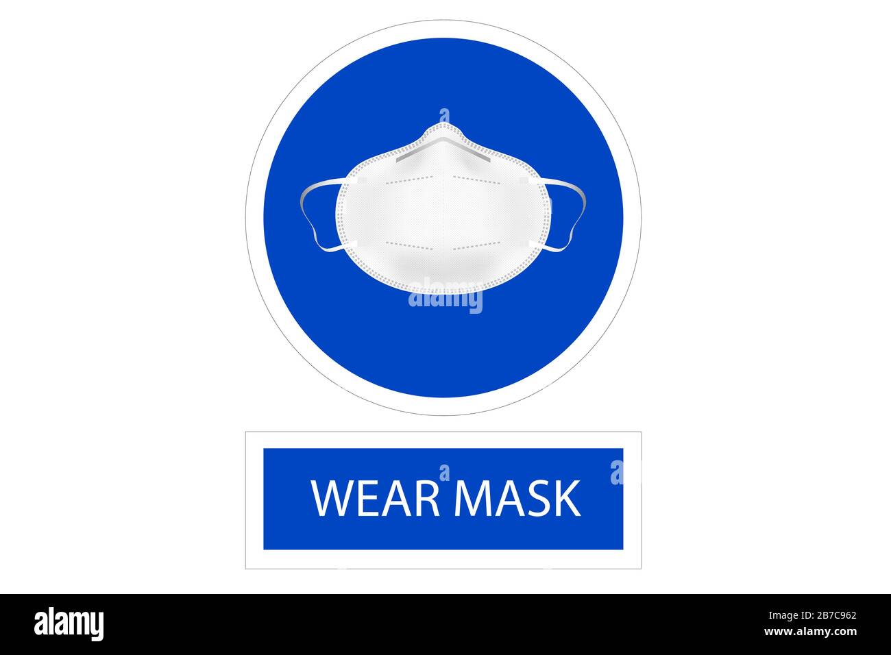 Respiratory equipment warning sign Stock Vector Images - Alamy