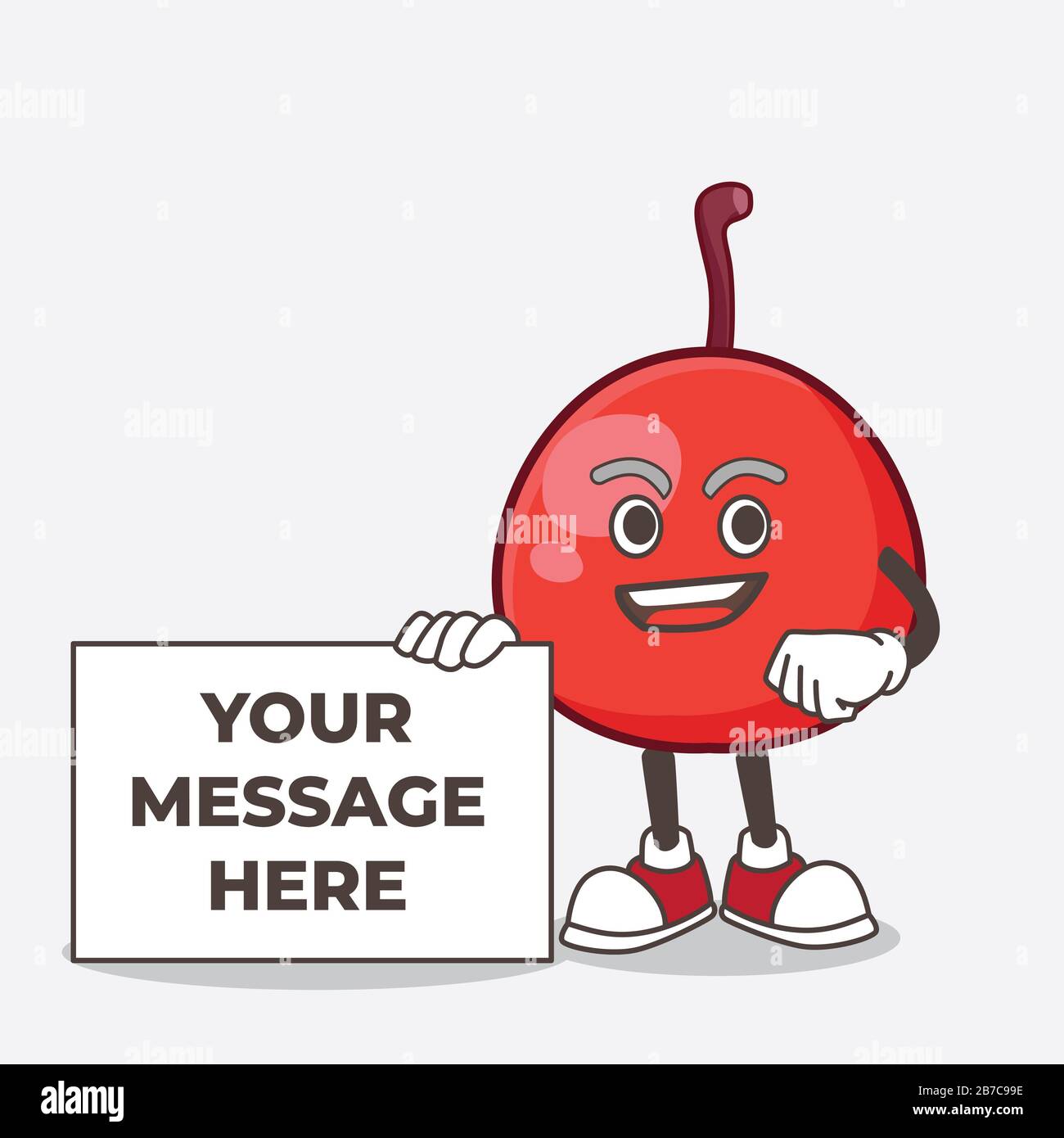 Cartoon kids holding sign hi-res stock photography and images - Alamy