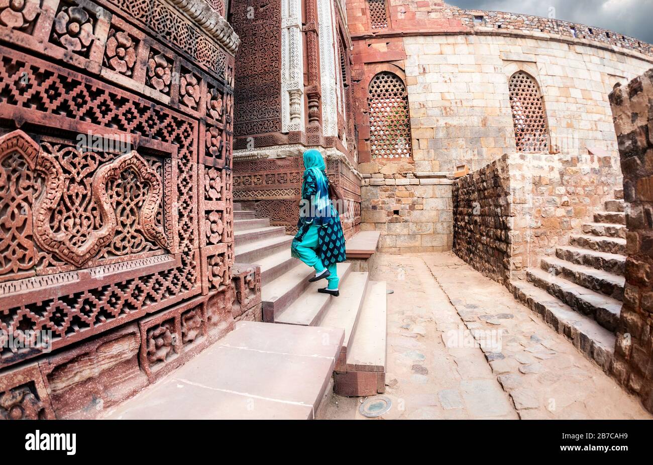 India palace stairs hi-res stock photography and images - Alamy