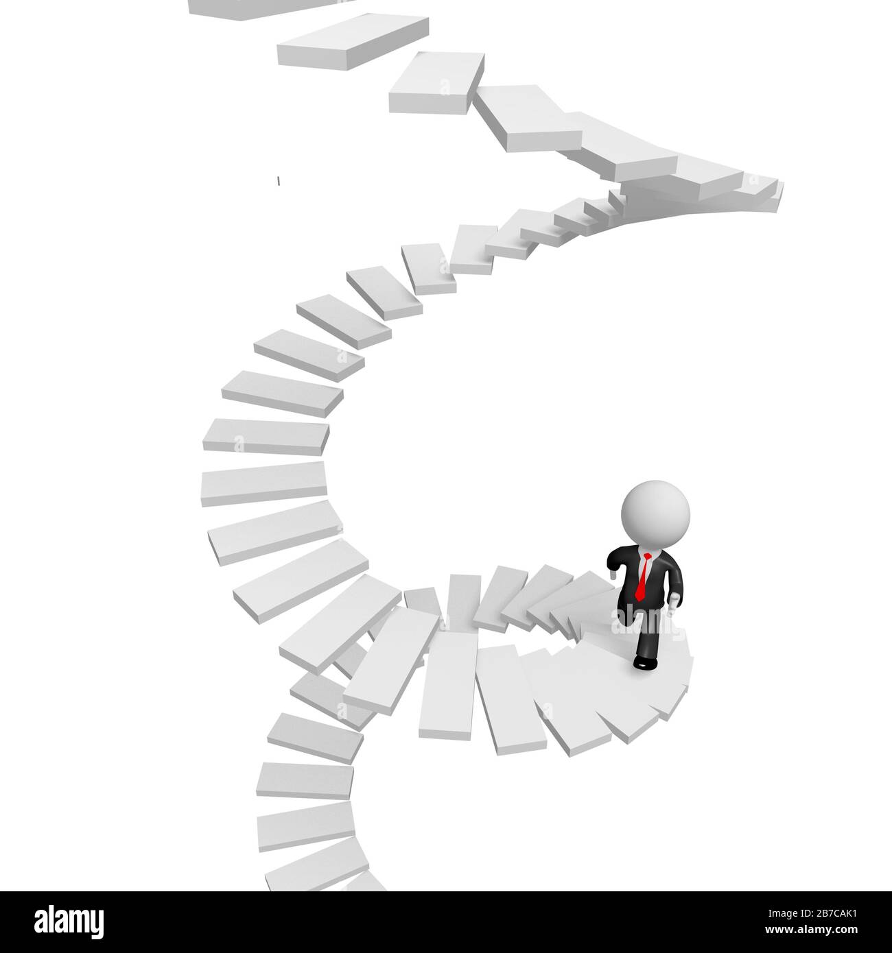 3D vision concept, businessman Stock Photo - Alamy