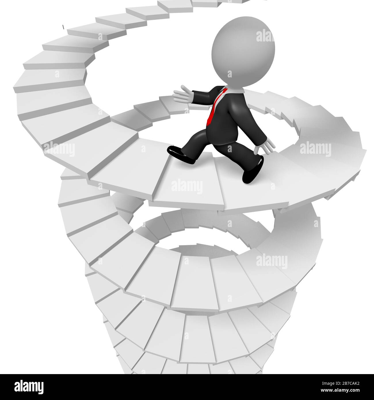 3D vision concept, businessman Stock Photo - Alamy