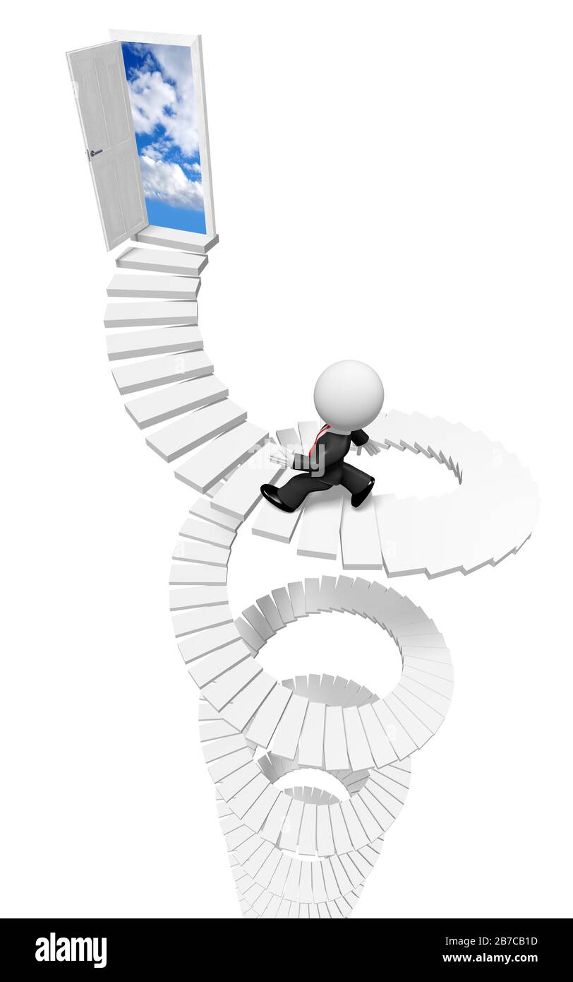 3D businessman, vision concept Stock Photo - Alamy