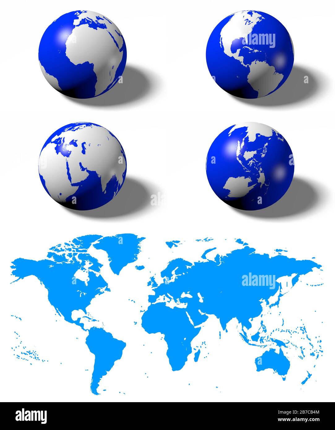 3D Earth/ world concept Stock Photo - Alamy