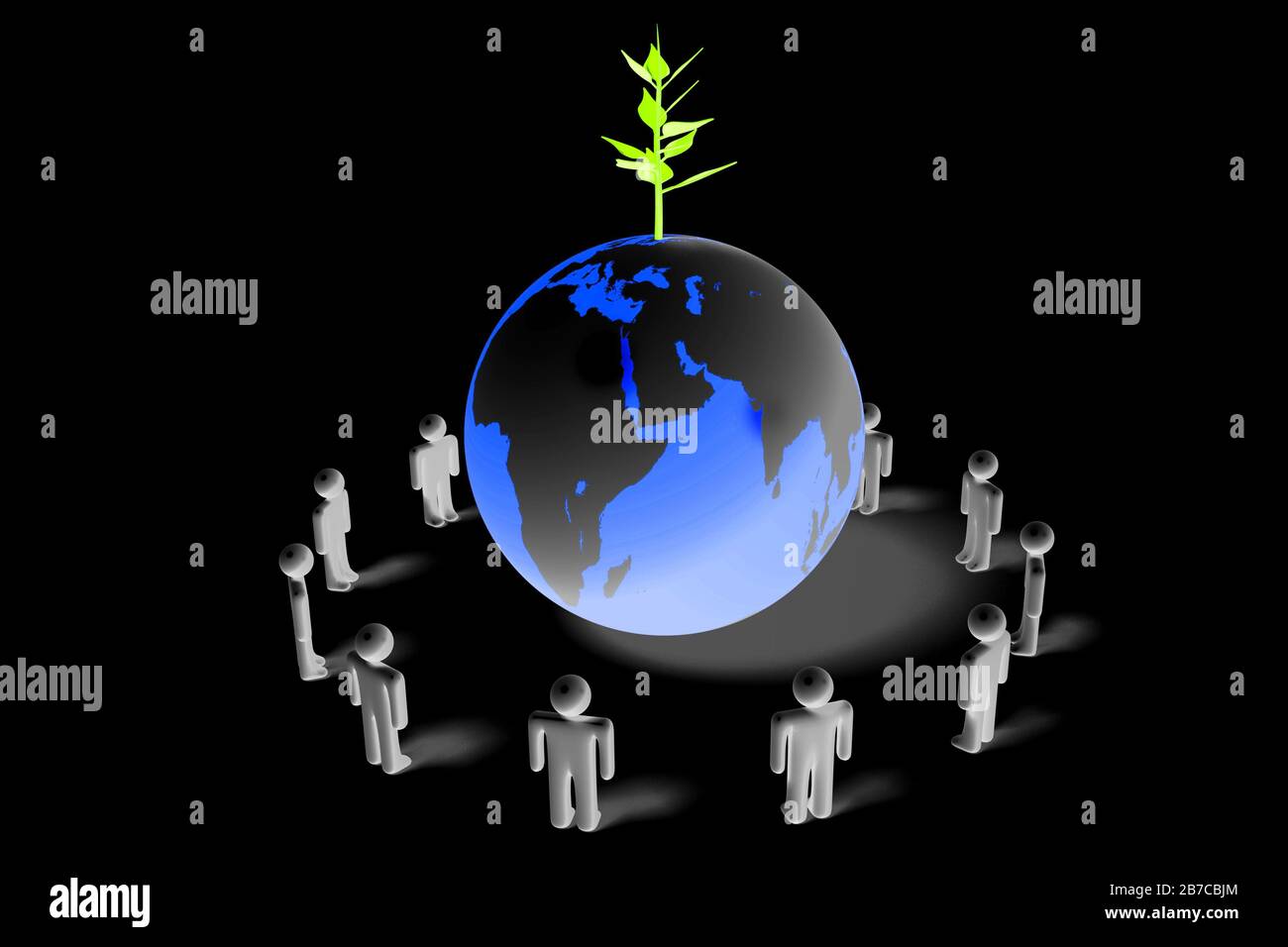 3d ecology hi-res stock photography and images - Alamy