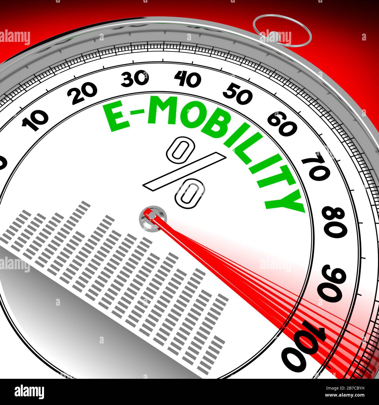 E-mobility concept. 3D rendering Stock Photo - Alamy