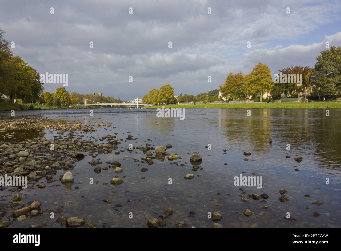 landscape of a river in Scotland Stock Photo - Alamy