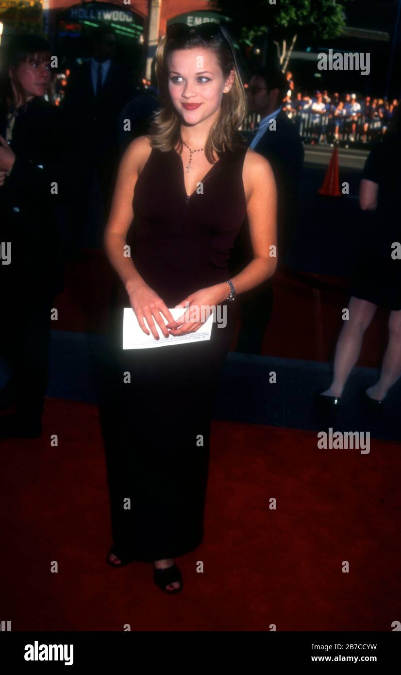 Hollywood, California, USA 26th July 1995 Actress Reese Witherspoon ...