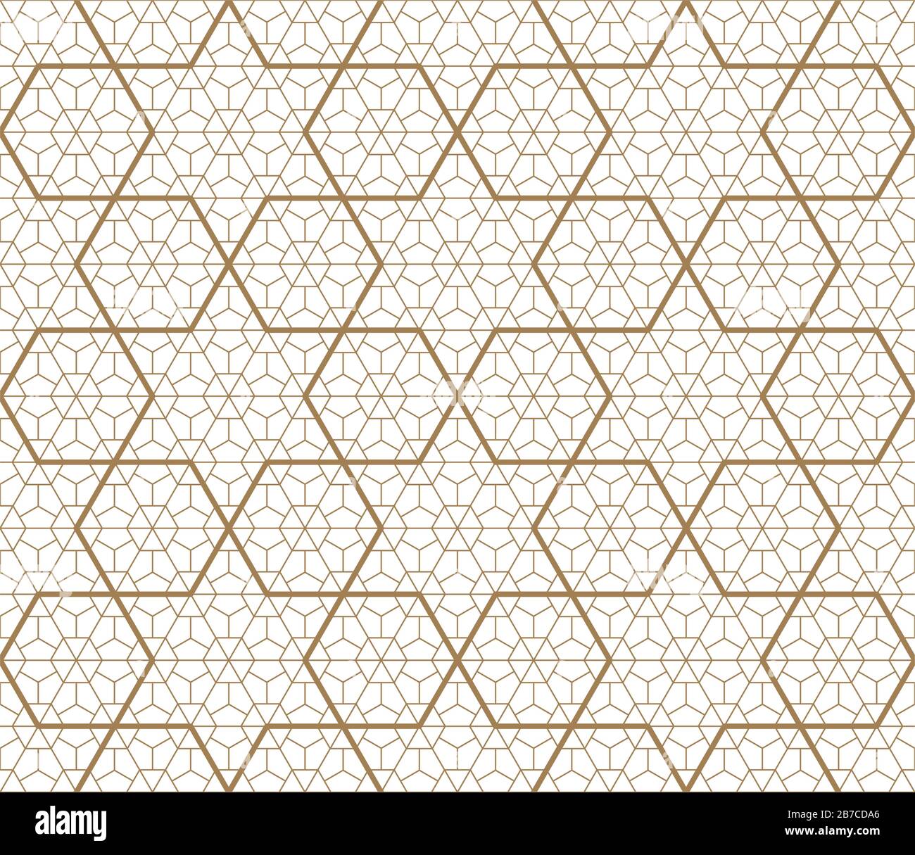 Japanese seamless geometric pattern .Brown lines.For design template ...