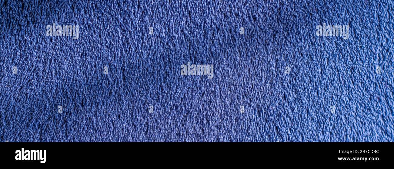Premium blue fabric texture, decorative textile as background for ...